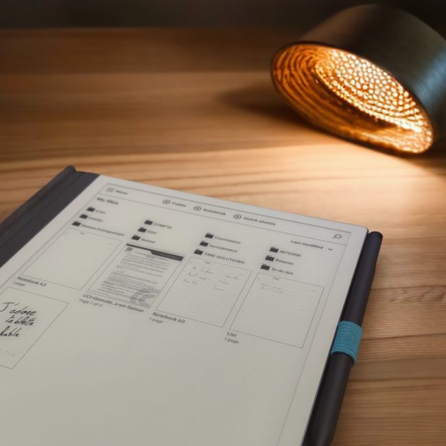 Retour d'expérience sur ma tablette reMarkable 2