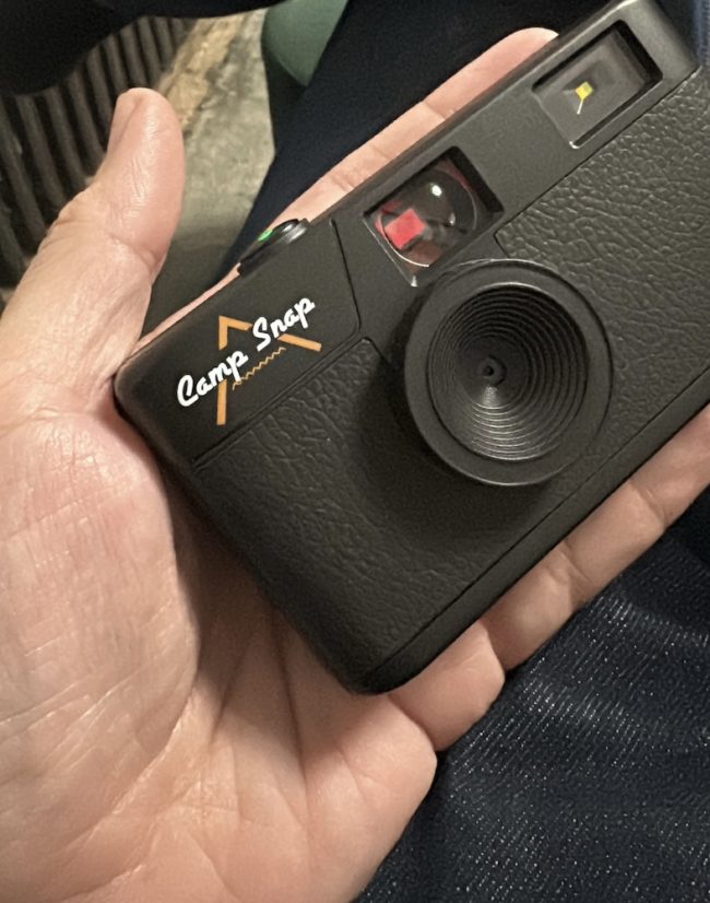 Premières impressions de l'appareil photo Camp Snap