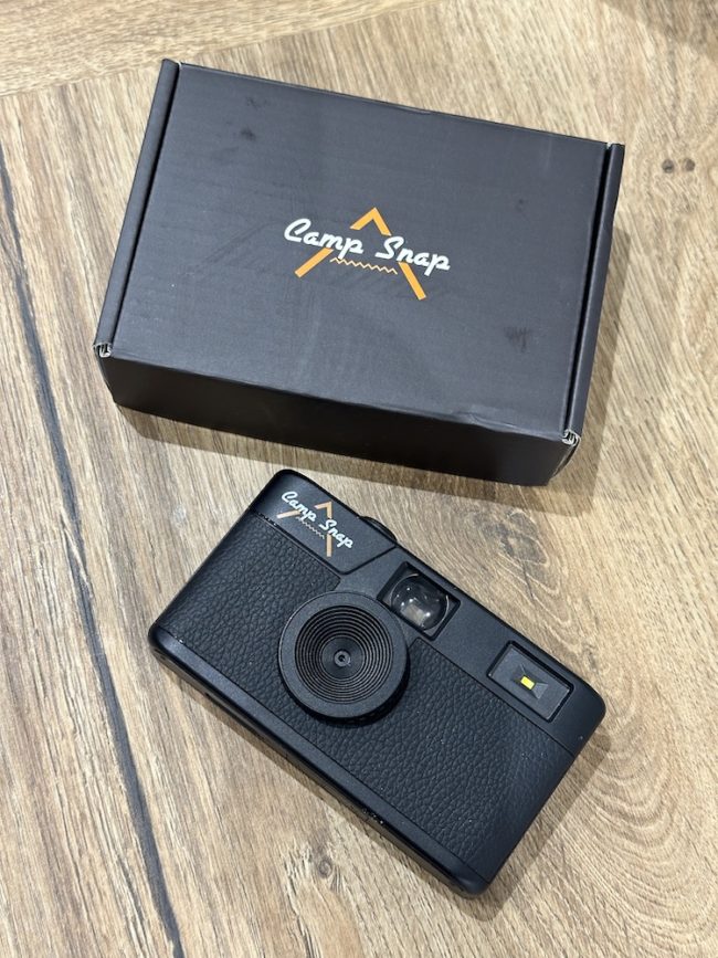 Premières impressions de l'appareil photo Camp Snap